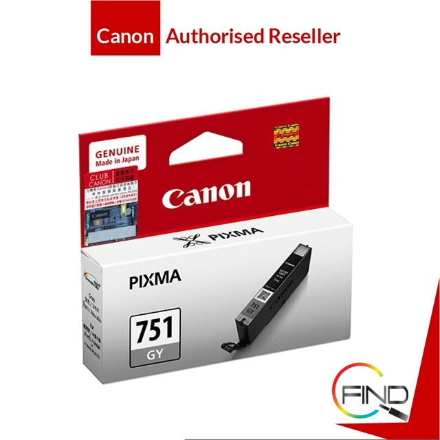 Canon CLI-751 Grey Cartridge (7ml) | Shopee Malaysia