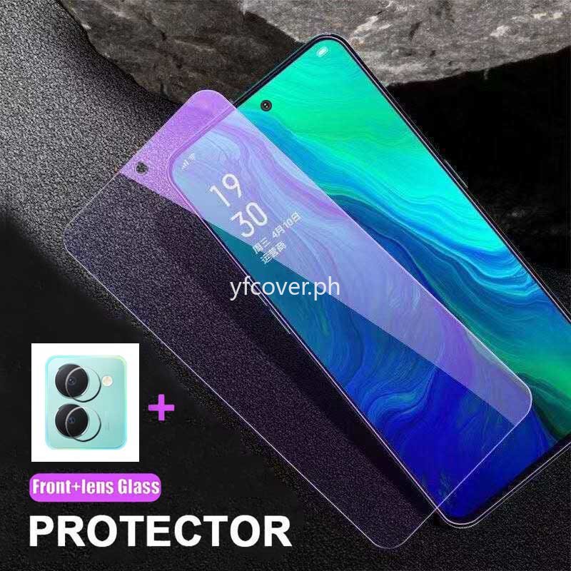 Vivo Y36 Tempered Glass For Vivo Y35 Y16 Y02 Y02s Y77 Y76 Y75 Y72 Y50 ...