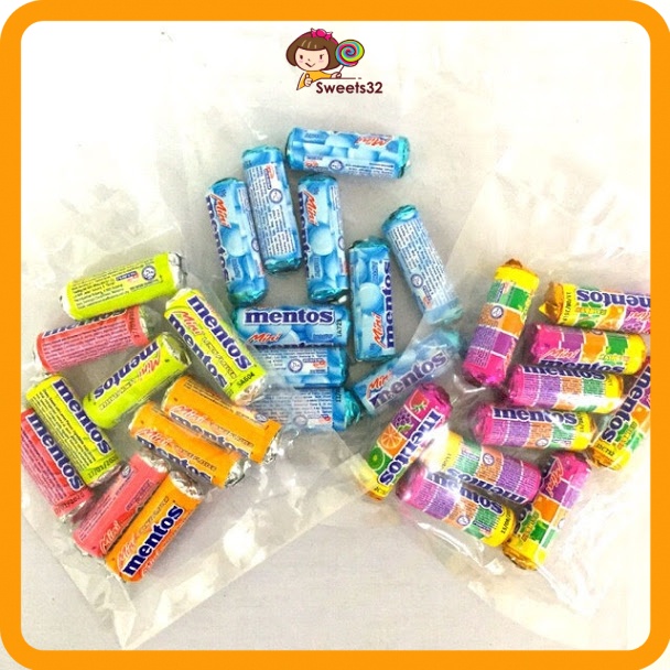 Mini Mentos Roll Candy 10pcs-assorted flavoured | Shopee Malaysia