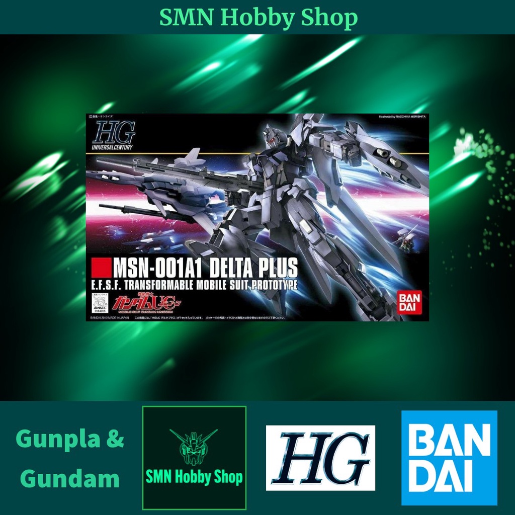 HG 1/144 MSN-001A1 Delta Plus 115 Gunpla Gundam [HGUC] (Bandai ...