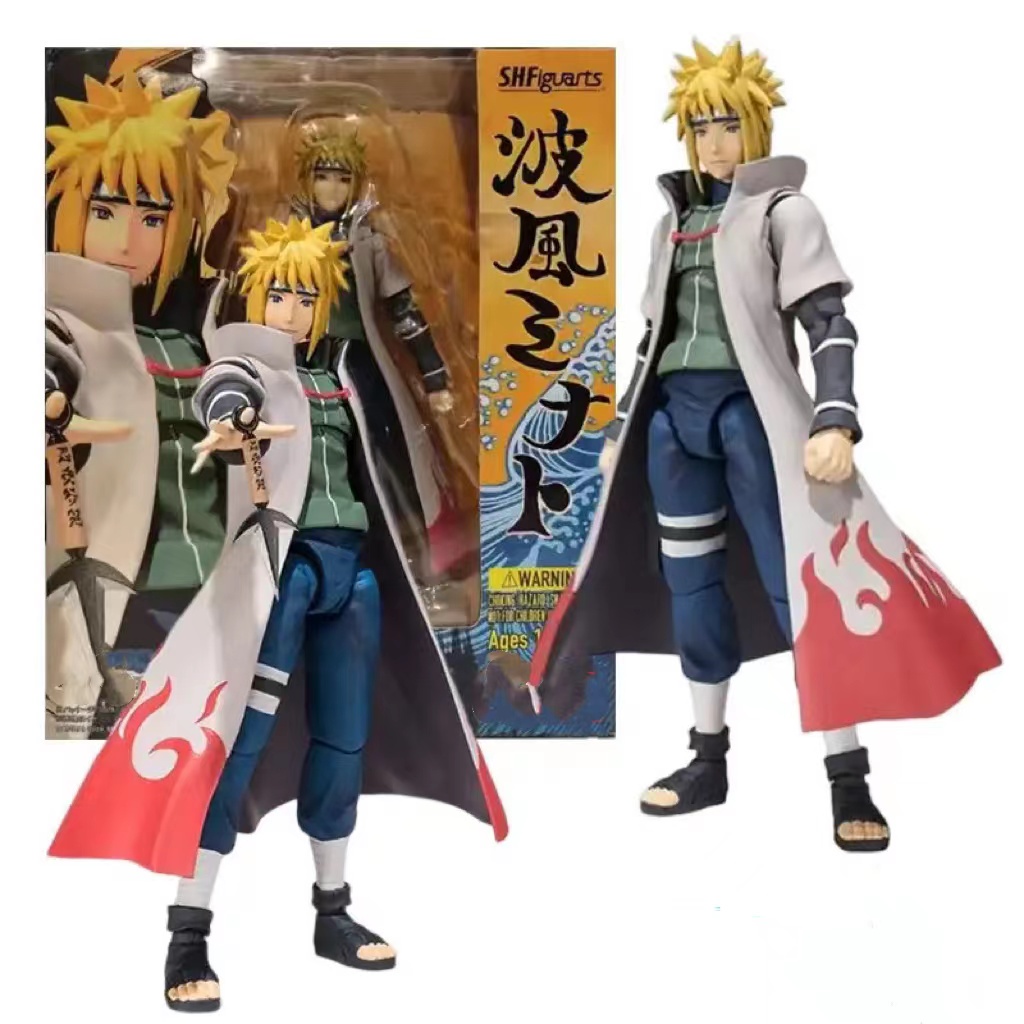 Naruto S.H.Figuarts SHF Namikaze Minato The Hero Of Sharingan Exclusive ...
