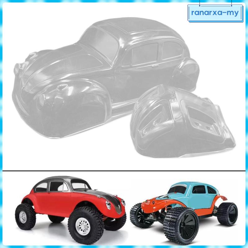 [RanarxaMY] 1:10 Transparent Control Car Body Shell, 313mm Wheelbase ...