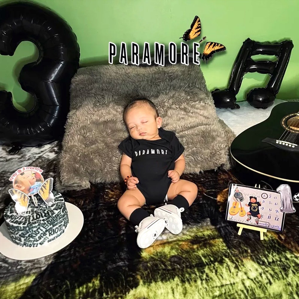 Haginbaby Rock Band Baby Onesies Paramore Romper for Baby Cotton Baby ...