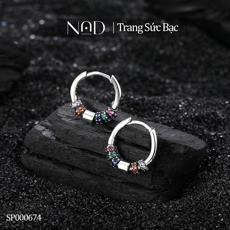Boho Rainbow Round Piercings (Couple) | Shopee Malaysia