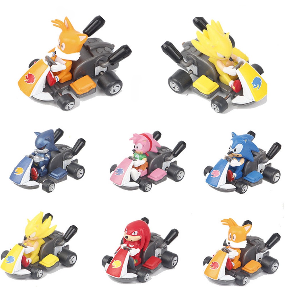 Sonic The Hedgehog Ultrasonic Mouse Action Figures Tails Power Series ...