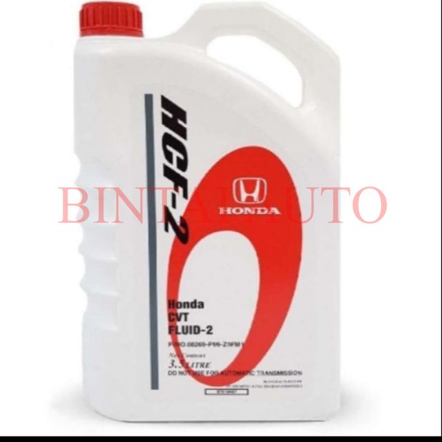 *HONDA ATF HCF-2 3.5 LITER 08269-P99-Z8FM1 AUTO GEAR BOX MINYAK | Shopee Malaysia