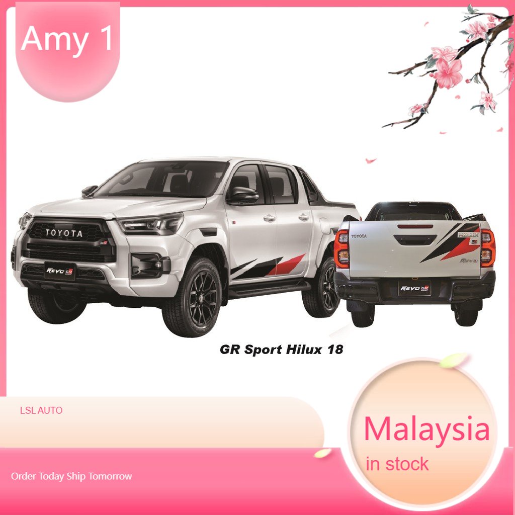 TOYOTA HILUX REVO GR SPORT BODY STICKER | Shopee Malaysia