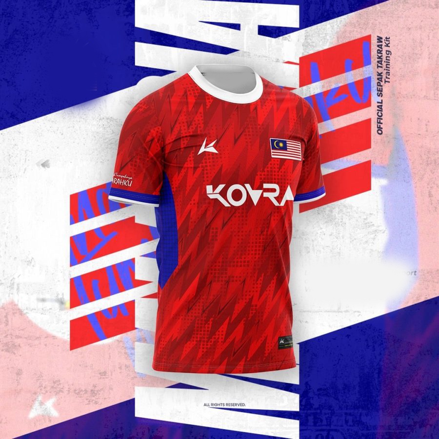 KOVRA SEPAK TAKRAW MALAYSIA TRAINING KIT 2023 - HOME/AWAY | Shopee Malaysia