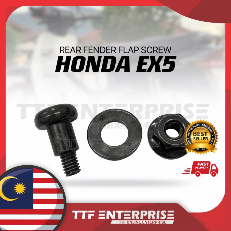 HONDA EX5 REAR FENDER FLAP SCREW | Shopee Malaysia HONDA EX5 REAR FENDER FLAP SCREW | Shopee Malaysia