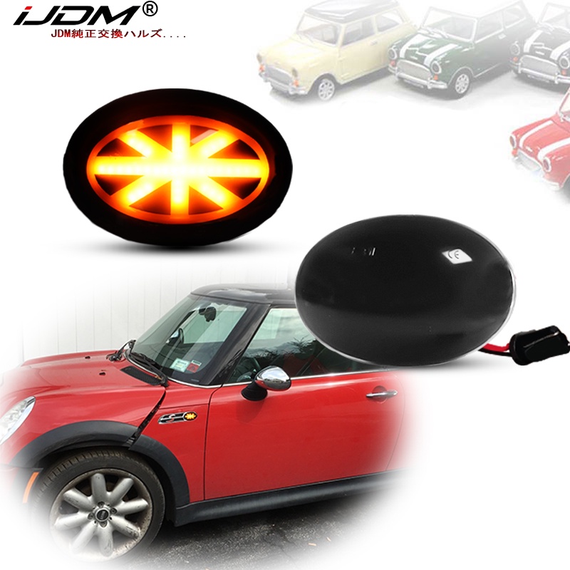 LED Lights Fender Side Marker Lights For MINI Cooper Gen2 R55 R56 R57 ...