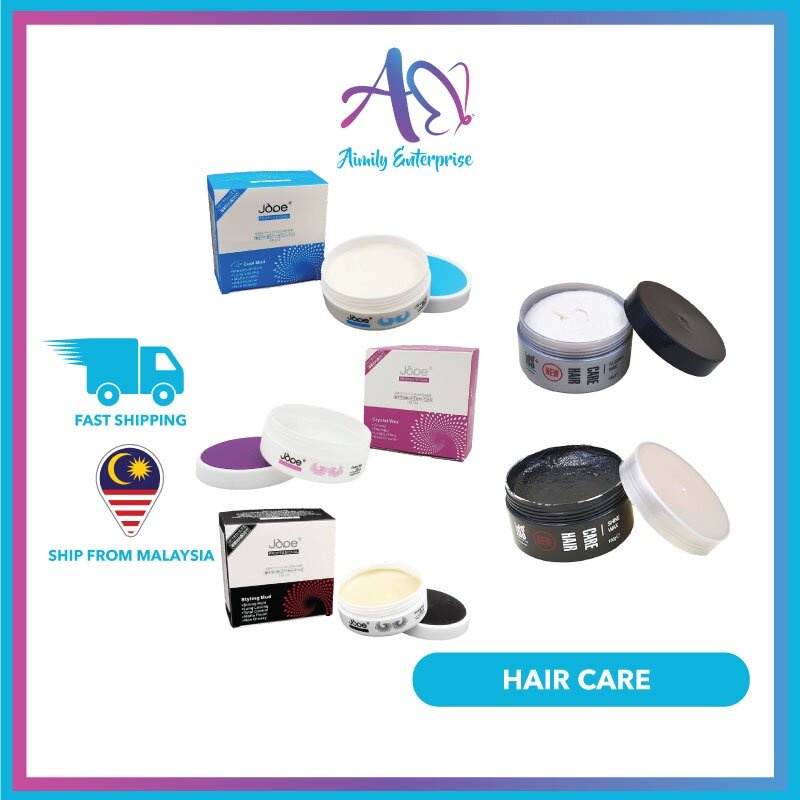 AIMILY Professional Hair Wax Styling Mud / Cool Mud / Crystal Wax Shine ...