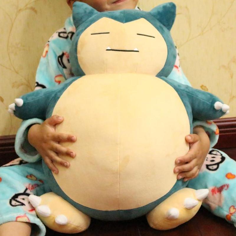 Large Snorlax Plush Toy For Kids And Adults Perfect Cozy Pillow Kabigon ...