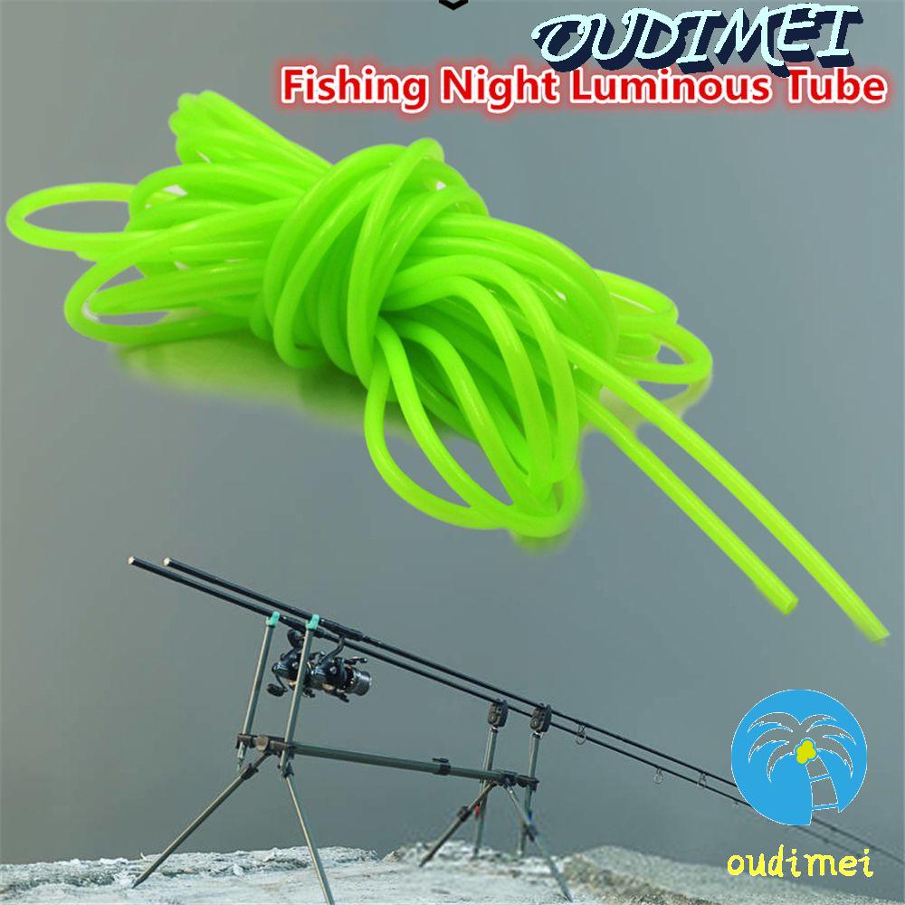 OUDIMEI 5M Hook Line Soft Silicone Rig Hook Tube Boat Fishing Deep Sea ...