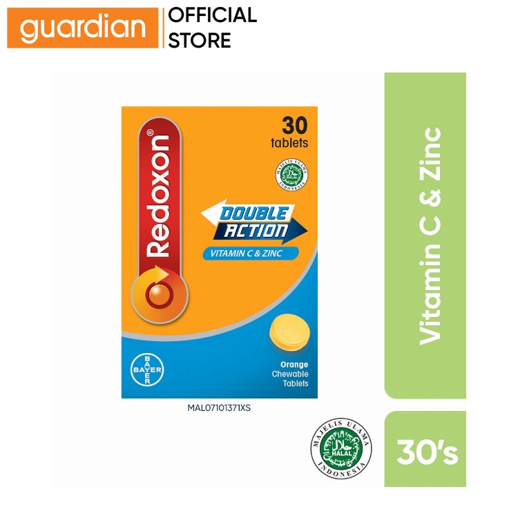 Redoxon Double Action Chewable Tablets (30's) | Shopee Malaysia