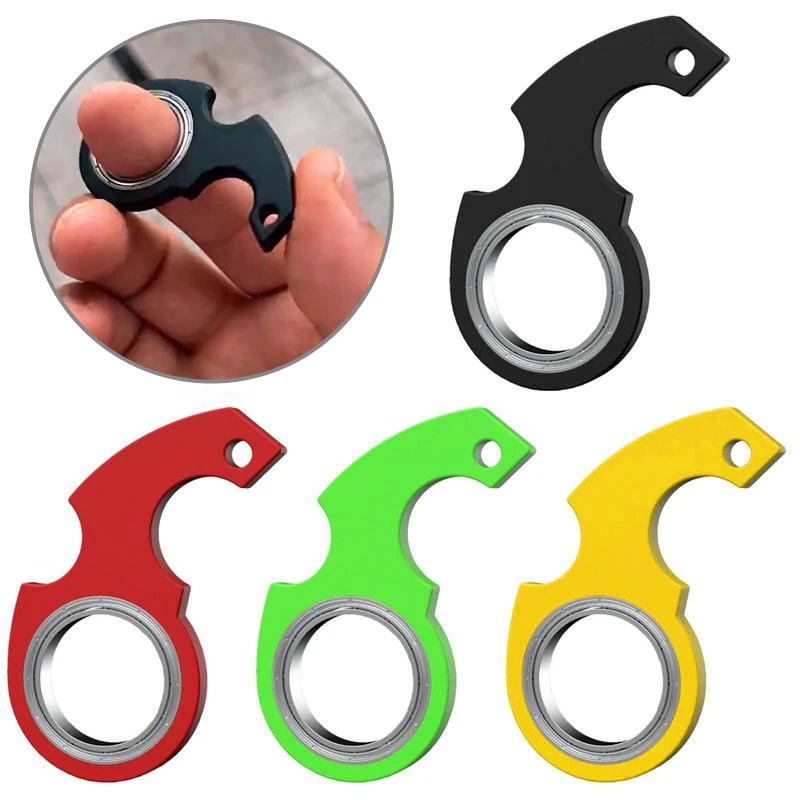 Boredom Rotator Hand Toy Gift Adults Spinner Antistress Gift Finger Key ...