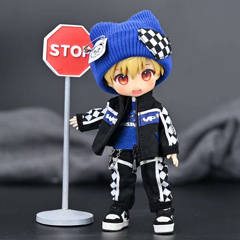 Ob11 Bear Motorcycle Set ymy Body P9 1/12 BJD Doll ufdoll molly Clothes ...