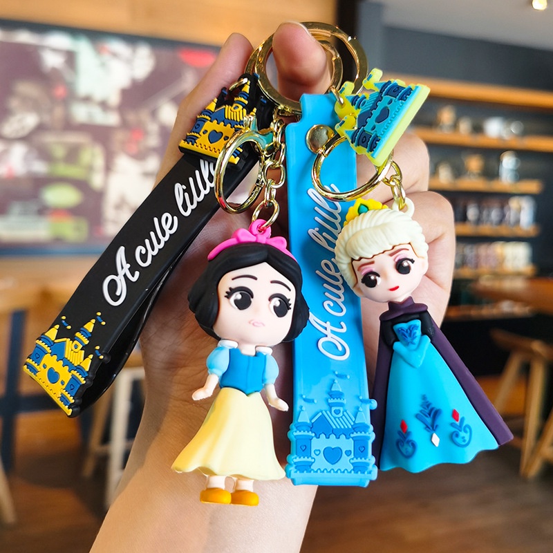 Frozen Key Ring Pendant Key Chain Pendant Cartoon Snow White Key Chain ...
