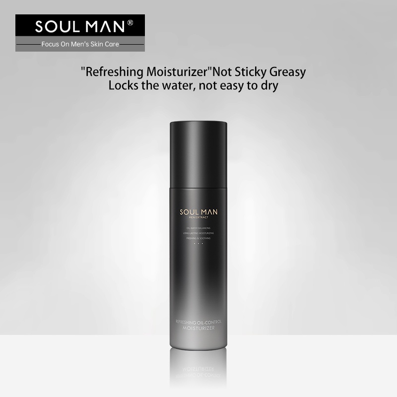 SOUL MAN Refreshing Oil Control Moisturising Lotion 140ML | Shopee Malaysia