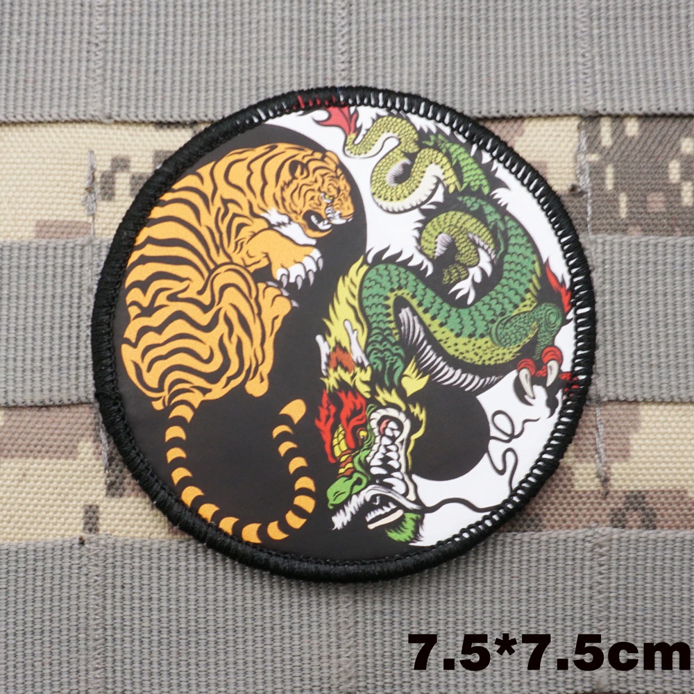 【Customized 】 Dragon Tiger Struggle Tai Chi Yin Yang Morality Chapter ...