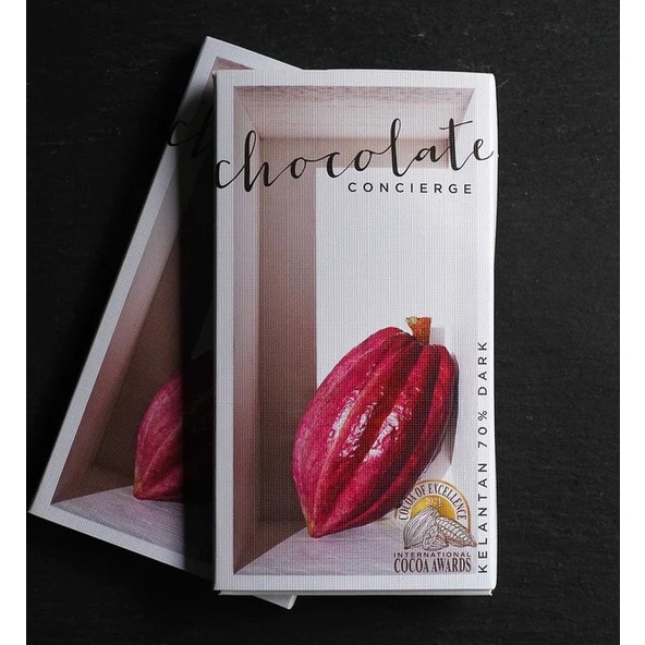 Chocolate Concierge Vegan Kelantan 70% World 50 Best Malaysian Single ...