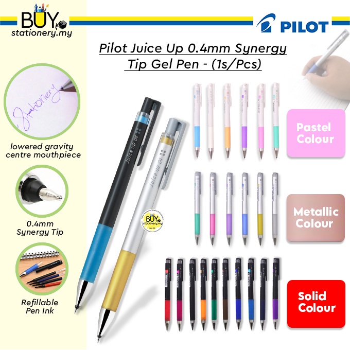 Pilot Juice Up 0.4mm Synergy Tip Gel Pen LJP20S4 - (1s/Pcs) Writing Pen ...