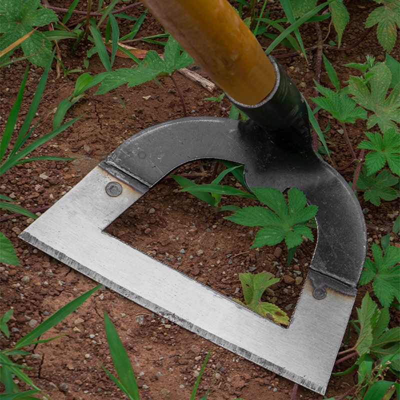 AN.MART Handheld Hollow Hoe Agricultural Weeding Hoe Gardening Weeding ...