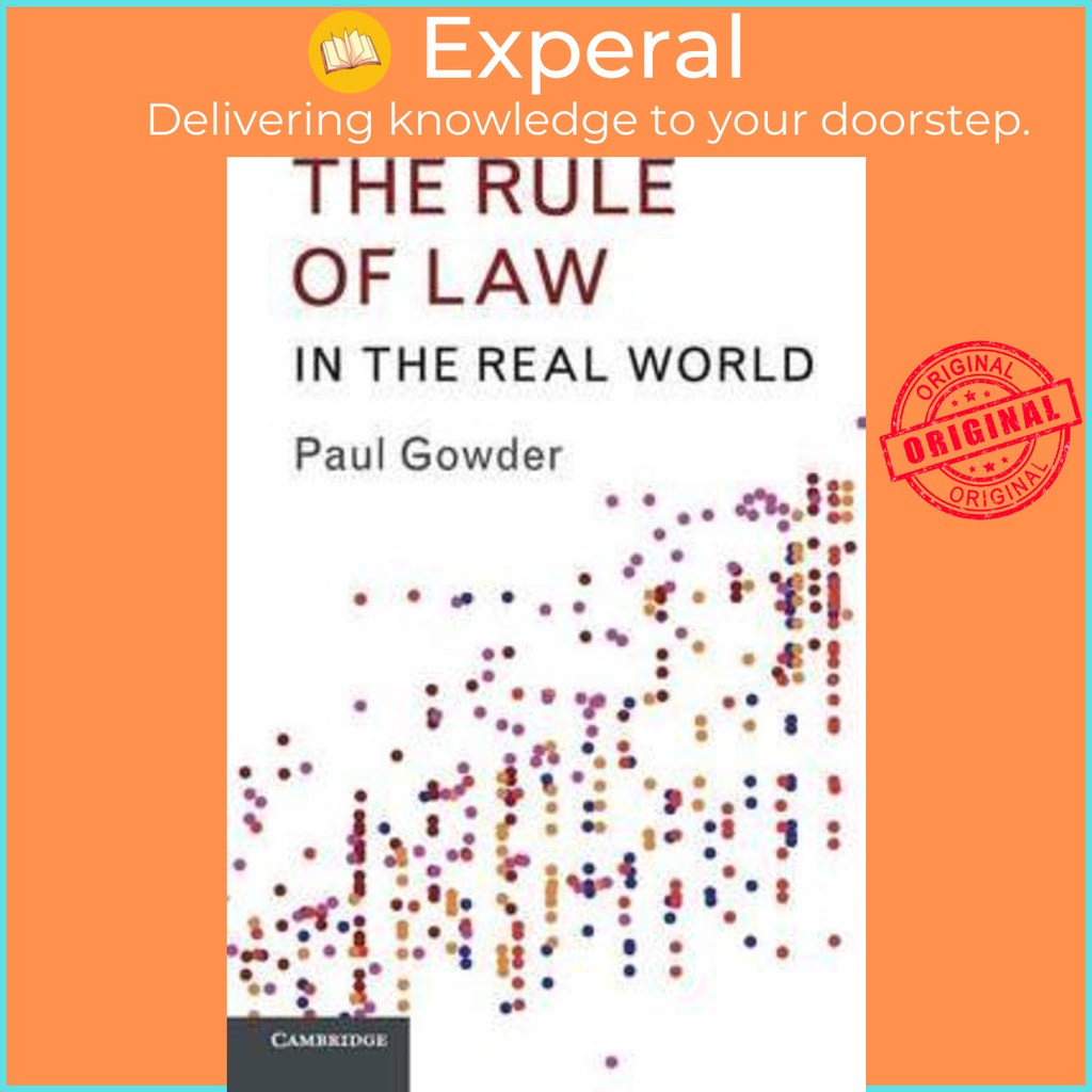 [English - 100% Original] - The Rule of Law in the Real World by Paul ...