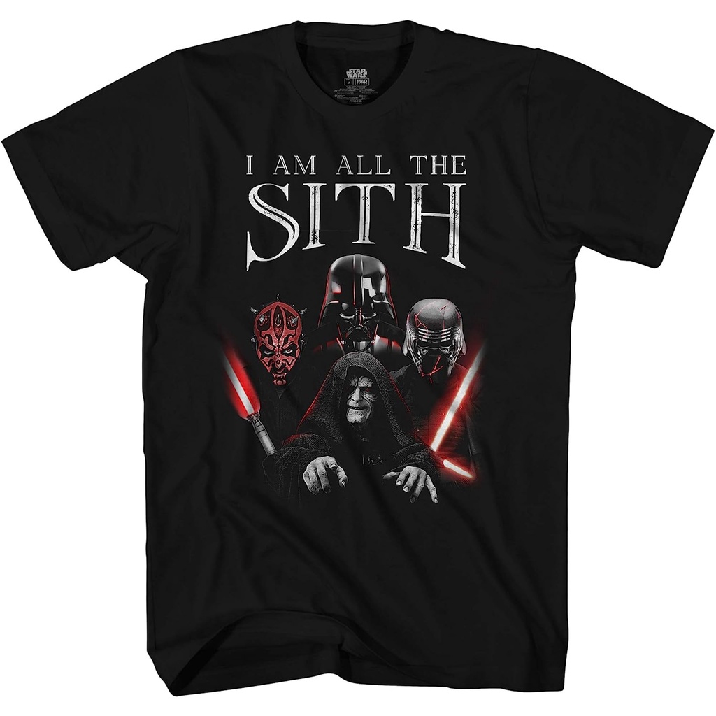 Star Wars All The Sith Darth Vader Maul Emperor Kylo Ren Tshirt Undertale Shopee Malaysia