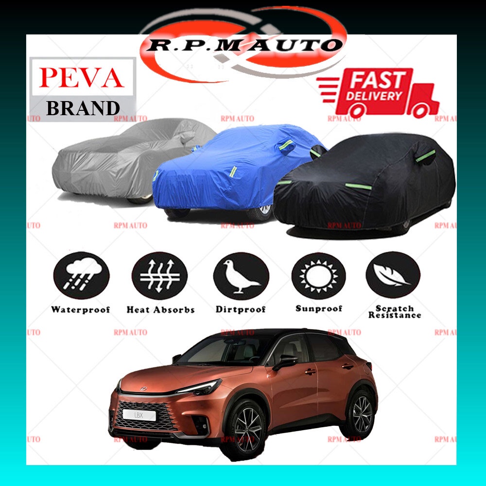 LEXUS LBX PEVA Cover Outdoor Protection Resistant Water Proof Rain ...