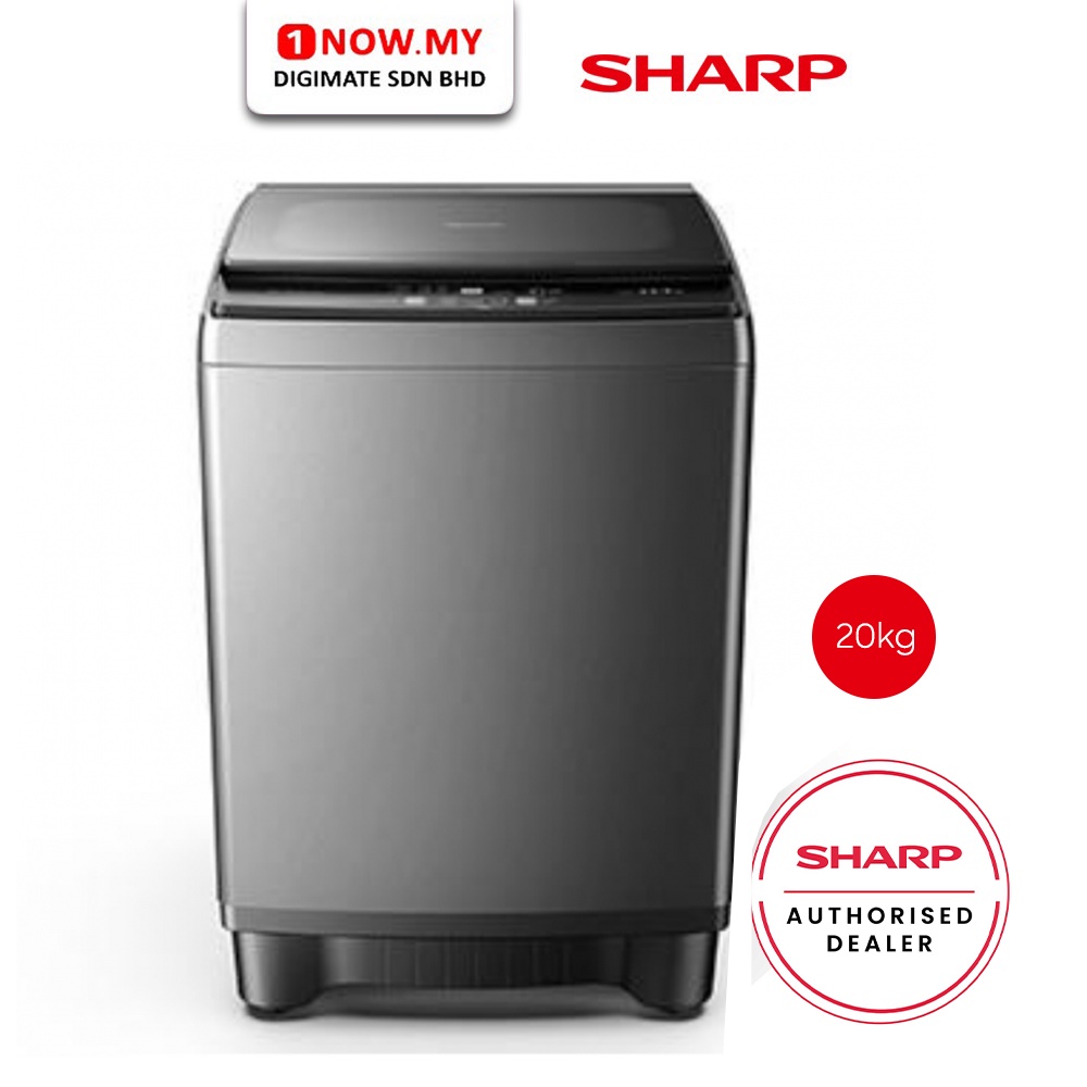 SHARP 20kg Inverter Top Load Washer ESX2021 | Smart Filter Intelligent ...