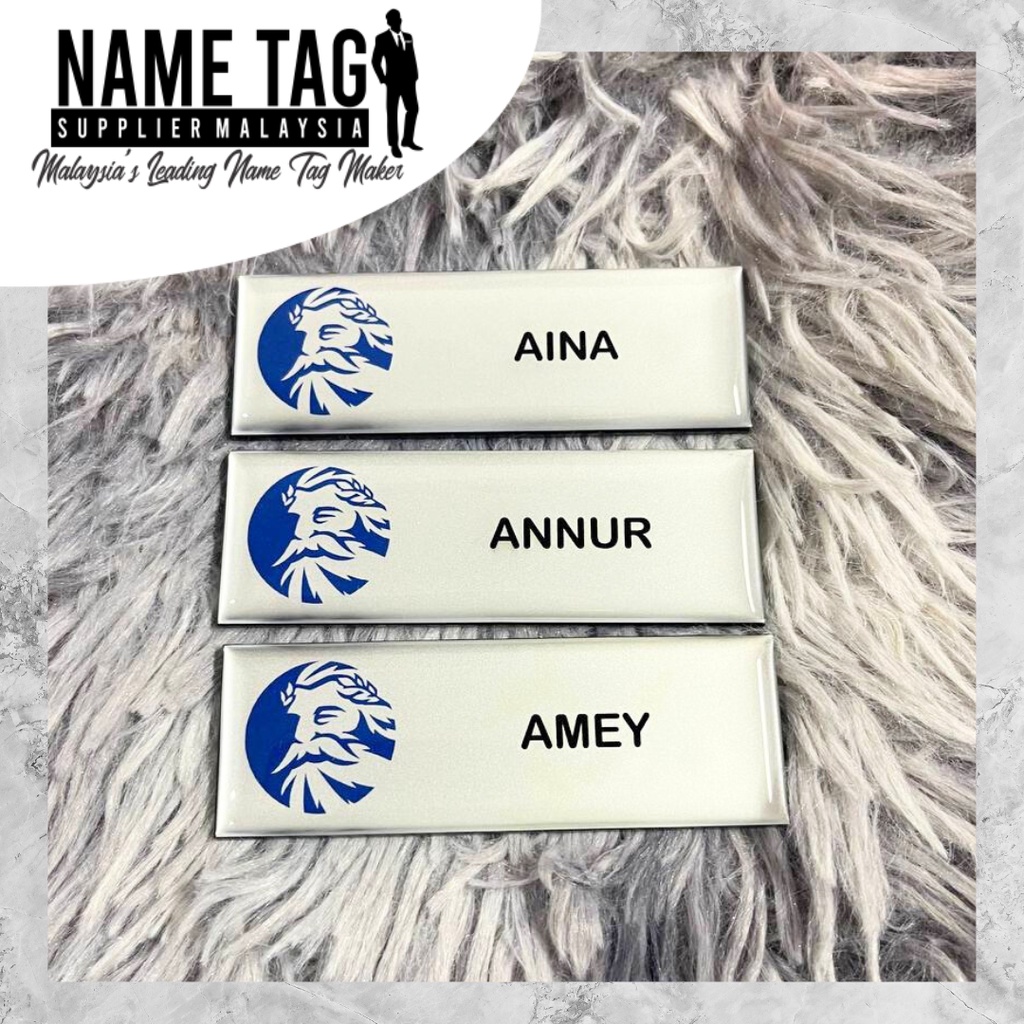 ZUS Coffee Name Tag Epoxy | Custom Logo | MAGNET & PIN | Shopee Malaysia