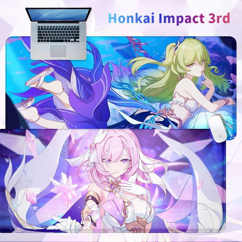 Honkai Impact 3rd Super Mouse Pad Elysia Mobius Cute Two-Dimensional ...