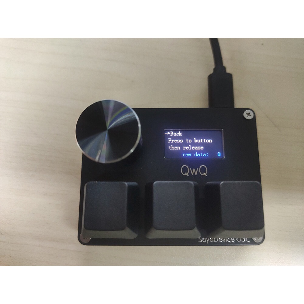Sayobot O3C OSU Keypad Macro Mechanical Keyboard IPS Color Screen Knob ...
