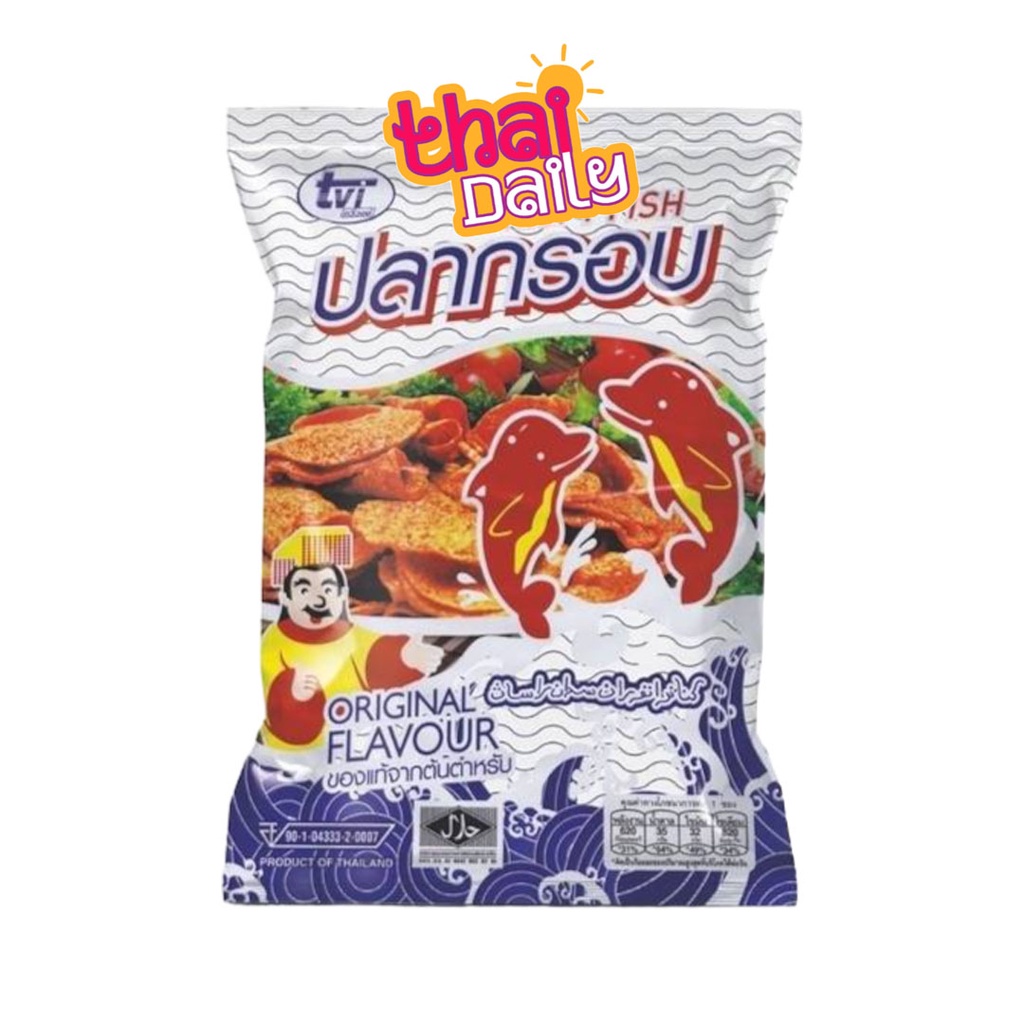 Thai Daily TVI Crispy Fish Original Flavour 75g (Halal) | Shopee Malaysia