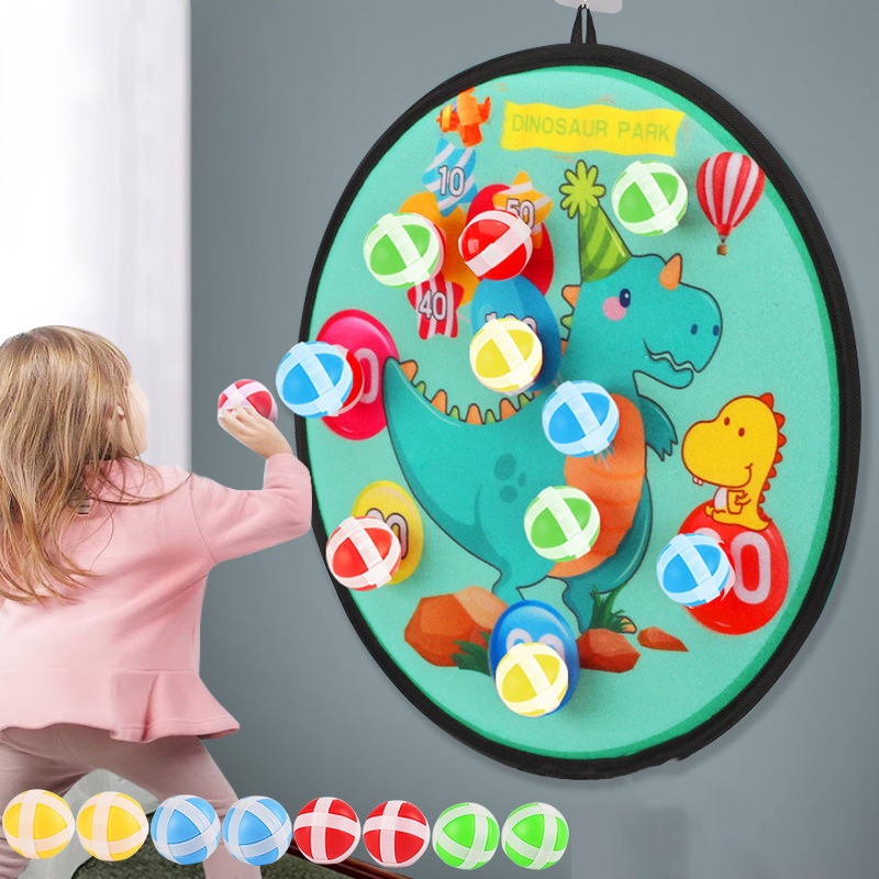 Ball Toys for Children Sticky Balls Darts Throwing and Catching Balls ...