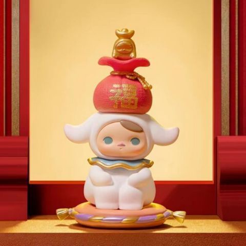 [Genuine] POPMART 2023 Three Two One Happy Chinese New Year Series ...