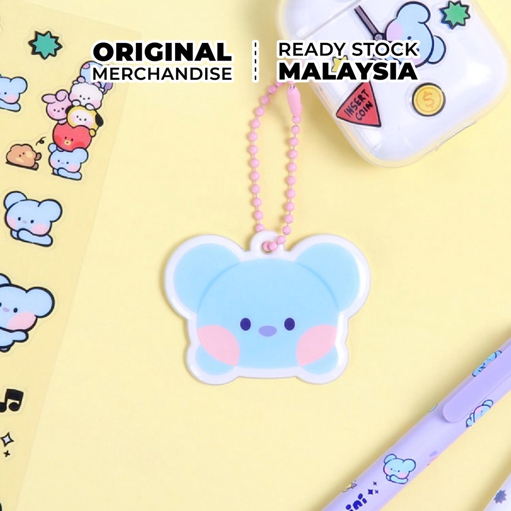 [OFFICIAL] BT21 Minini Soft Keyring BTS BT21 TinyTAN BangTan Kpop Merch | Shopee Malaysia