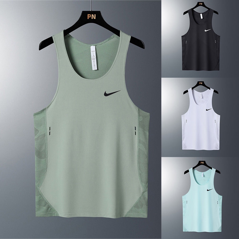 Running Breathable Sports Vest Sports Brand Thin Quick-drying Vest Men ...