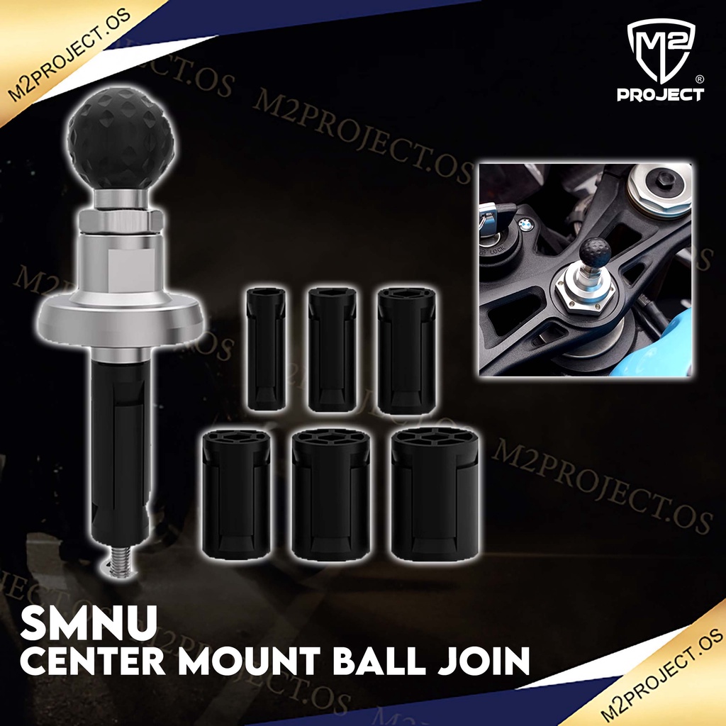 SMNU BALL JOINT TRIPLE CLAMP MOUNTING POINT BP00056 UNIVERSAL - by ...