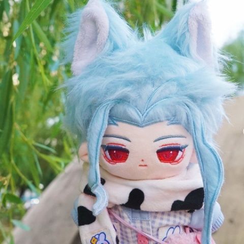 Genshin Impact II Dottore Skeleton Doll Detachable Ears Cotton Doll ...