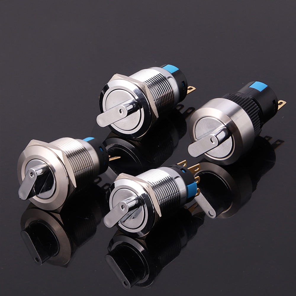 Knob, Self-locking rotary switch (16mm, 19mm, 22mm), IP67 waterproof ...