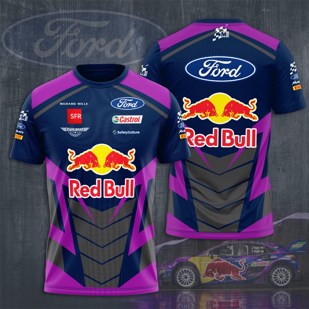 M-Sport Ford World Rally Team Men T-shirt Summer New Fashion Women ...