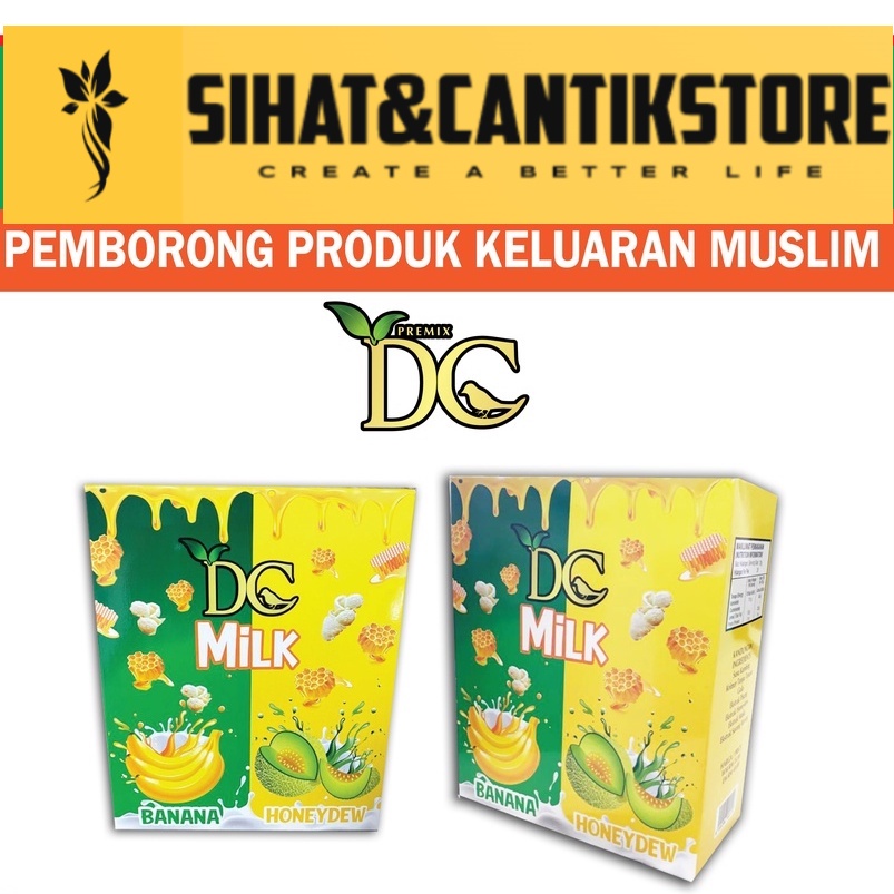 SUSU TERSEDAP ABAD INI DC Milk Susu Pisang/Honeydew FLAVOUR PERISA ...