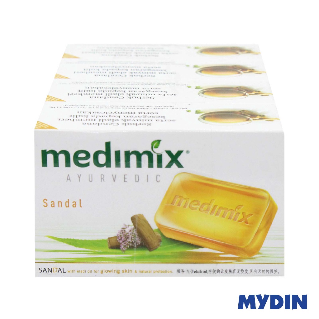 Medimix Ayurvedic Bar Soap B3F1 (125g x 4) - 2 Variants | Shopee Malaysia