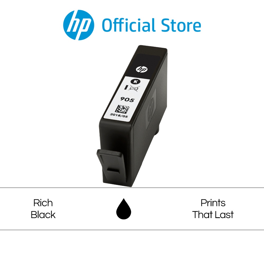 HP 905 Black Original Ink Cartridge / Compatible to HP OfficeJet 6950 ...