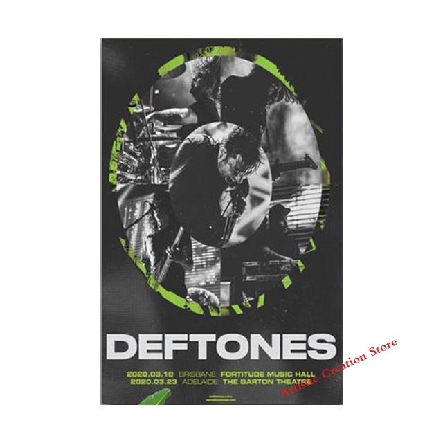 Deftones Singer kraft paper Posters Popular Band Vintage Print Pictures ...