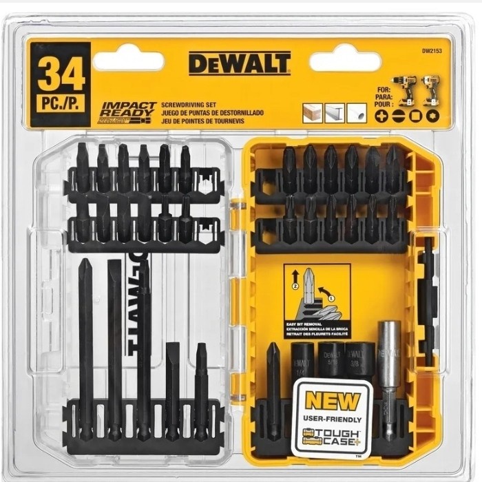 MATA Screwdriver Bit Set Dewalt DW2153 Impact Driver Screwdriving Set ...