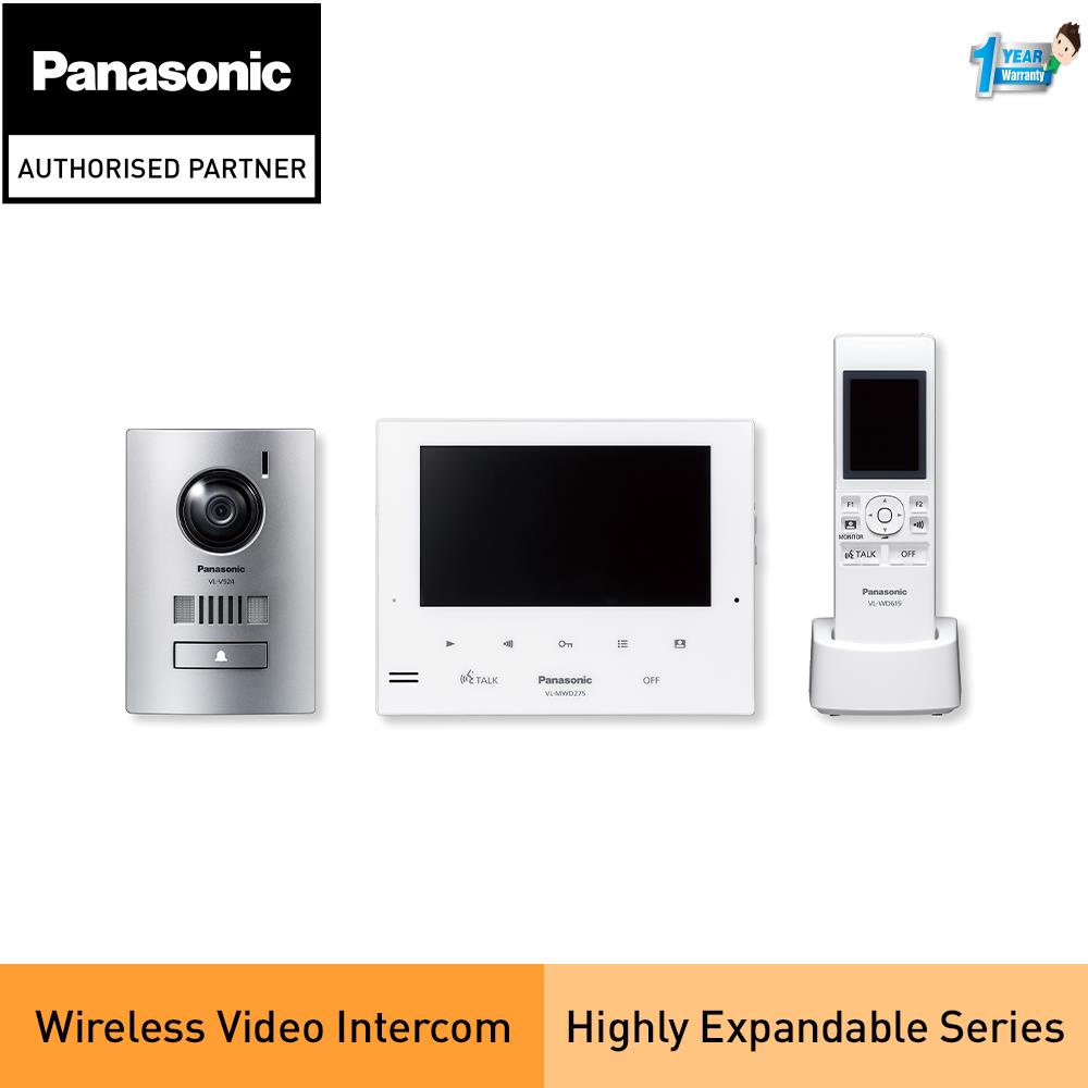 PANASONIC VL-SWD275 VIDEO INTERCOM SYSTEM STYLISH WIRELESS VL-SWD275ML ...