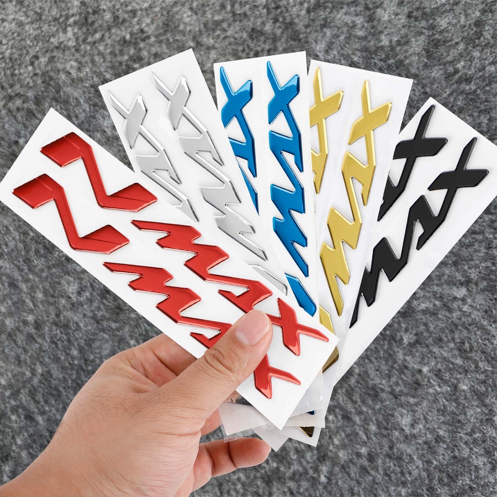 Cool 3D Logo Sticker For Yamaha NMAX N-MAX 155 250 400. | Shopee Malaysia