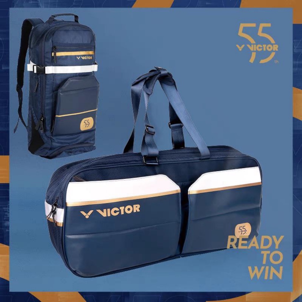 Victor 55th Anniversary Badminton Rectangle Bag BR9612 Backpack BR9012 ...